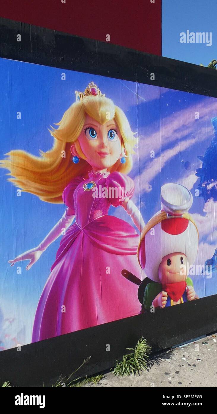 Los Angeles, California, USA 1st April 2026 The Super Mario Galaxy ...