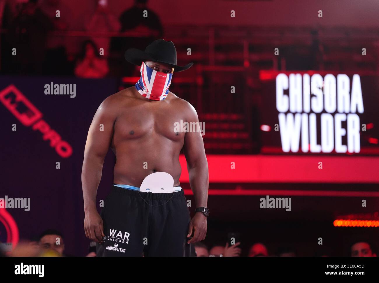 Derek Chisora during a weigh in at York Hall, London. Picture date ...