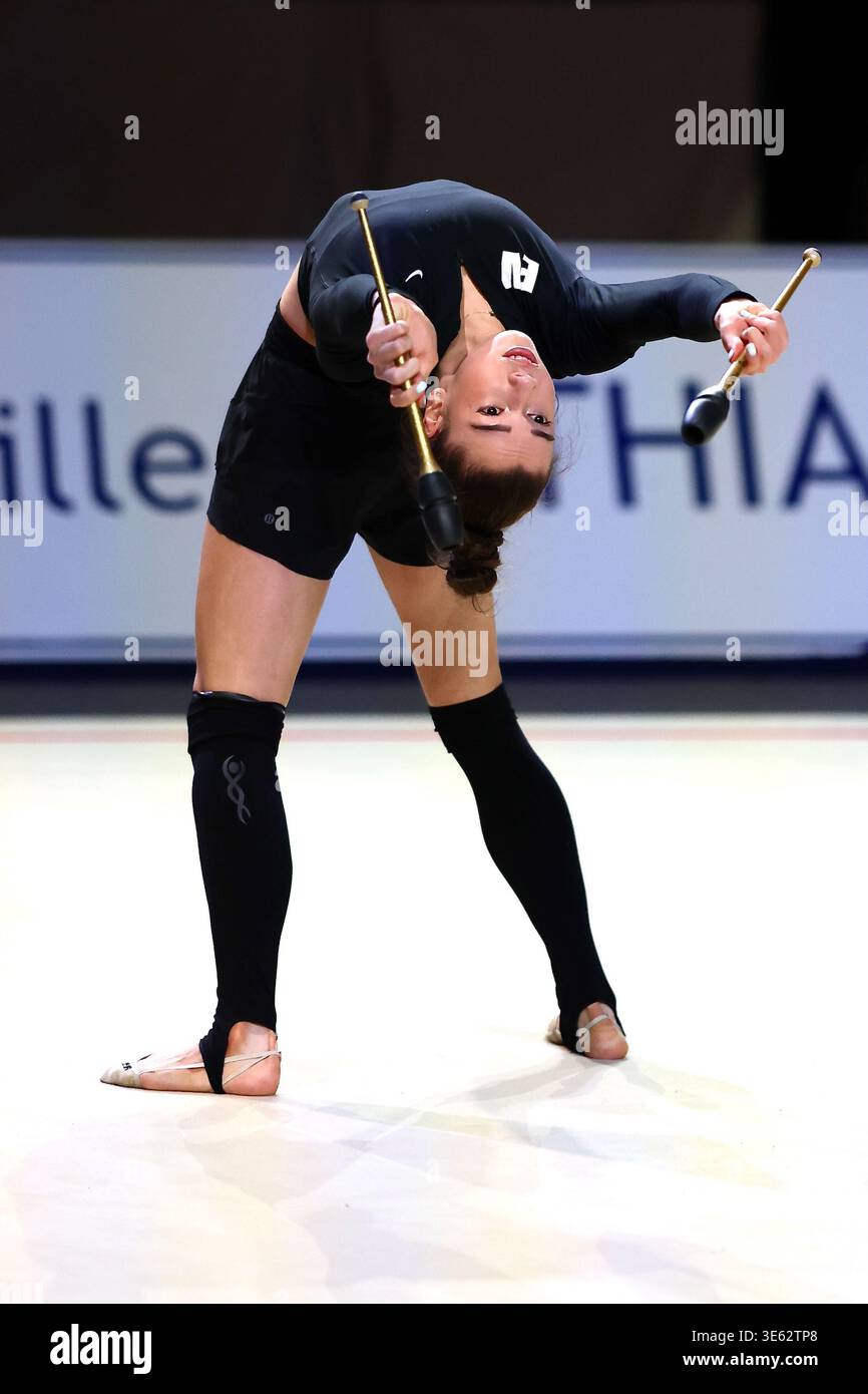 Elena Vukmir (Hungary), Training during the 37th Internationaux de ...