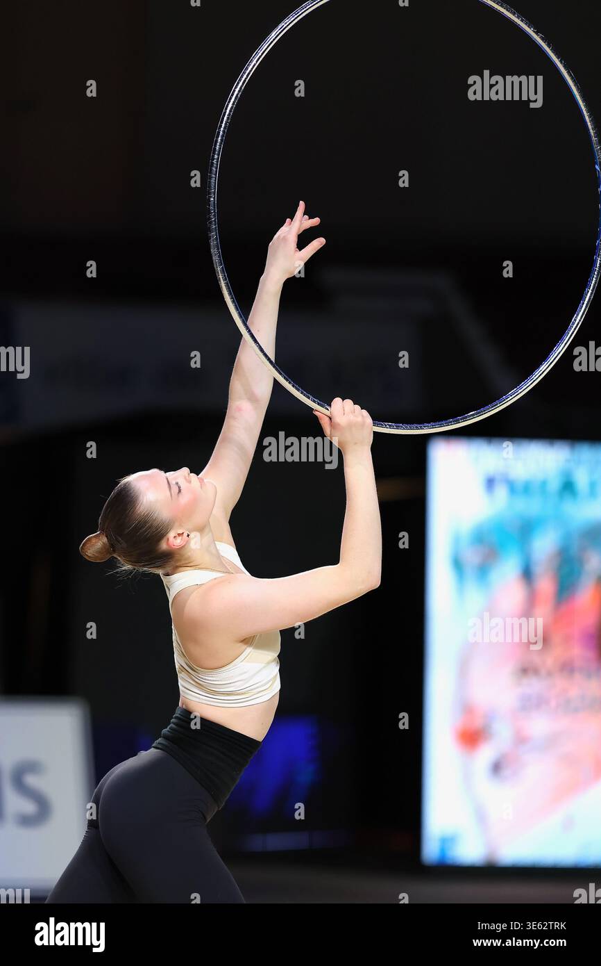Christina Korniychuk (Spain), Training during the 37th Internationaux ...
