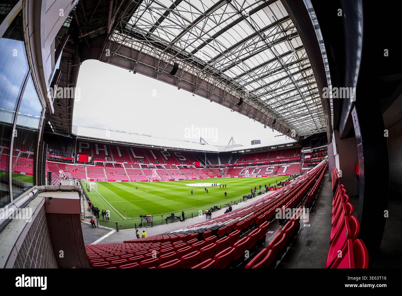 EINDHOVEN , 04-04-2025 , Philips stadium , season 2025 / 2026 , Dutch ...