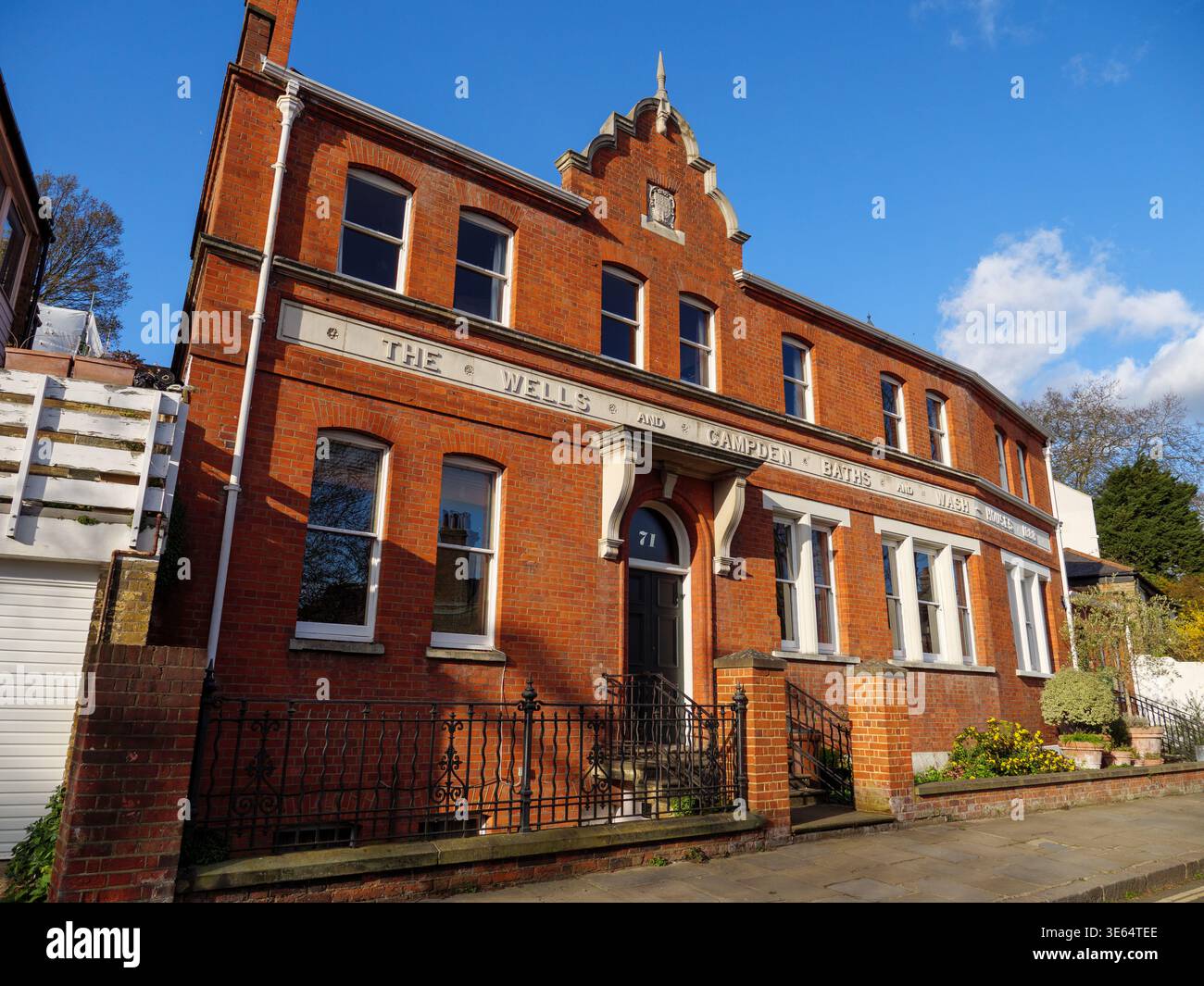 The wells and campden baths and wash houses hi-res stock photography ...