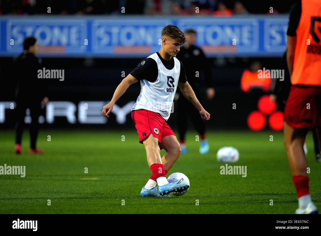 Rotterdam - Noah Naujoks of Excelsior Rotterdam during the 2025/2026 ...