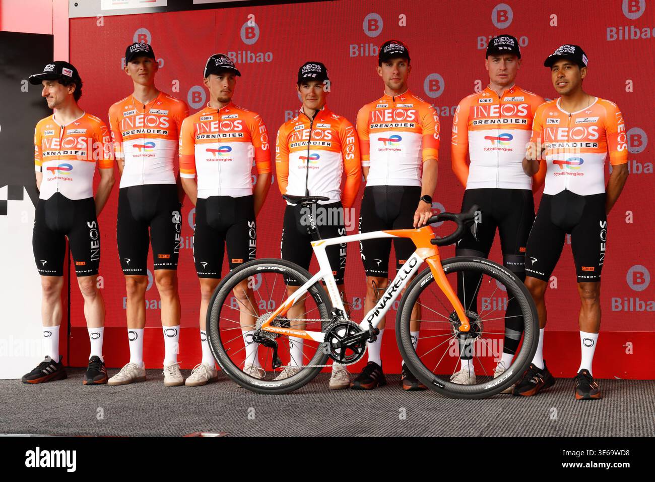 Bilbao, Basque Country, Spain. 5 april, 2026. Presentation of Itzulia ...