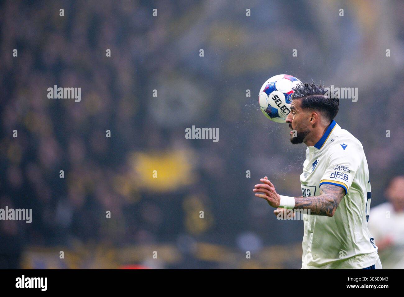 STOCKHOLM, SWEDEN - APRIL 5: Rami Kaib (24) of Halmstad during the ...