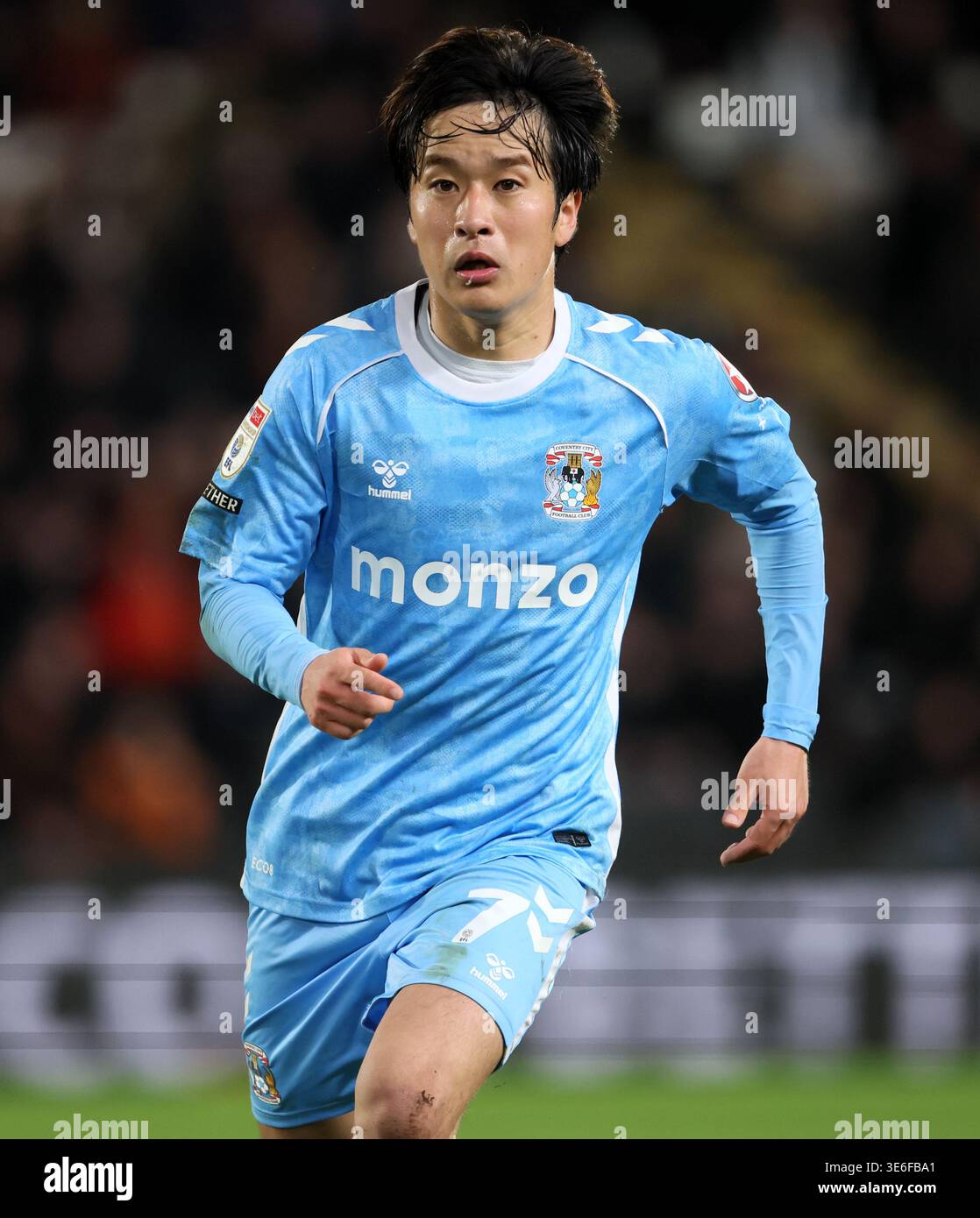 Coventry City's Tatsuhiro Sakamoto during the Sky Bet Championship ...