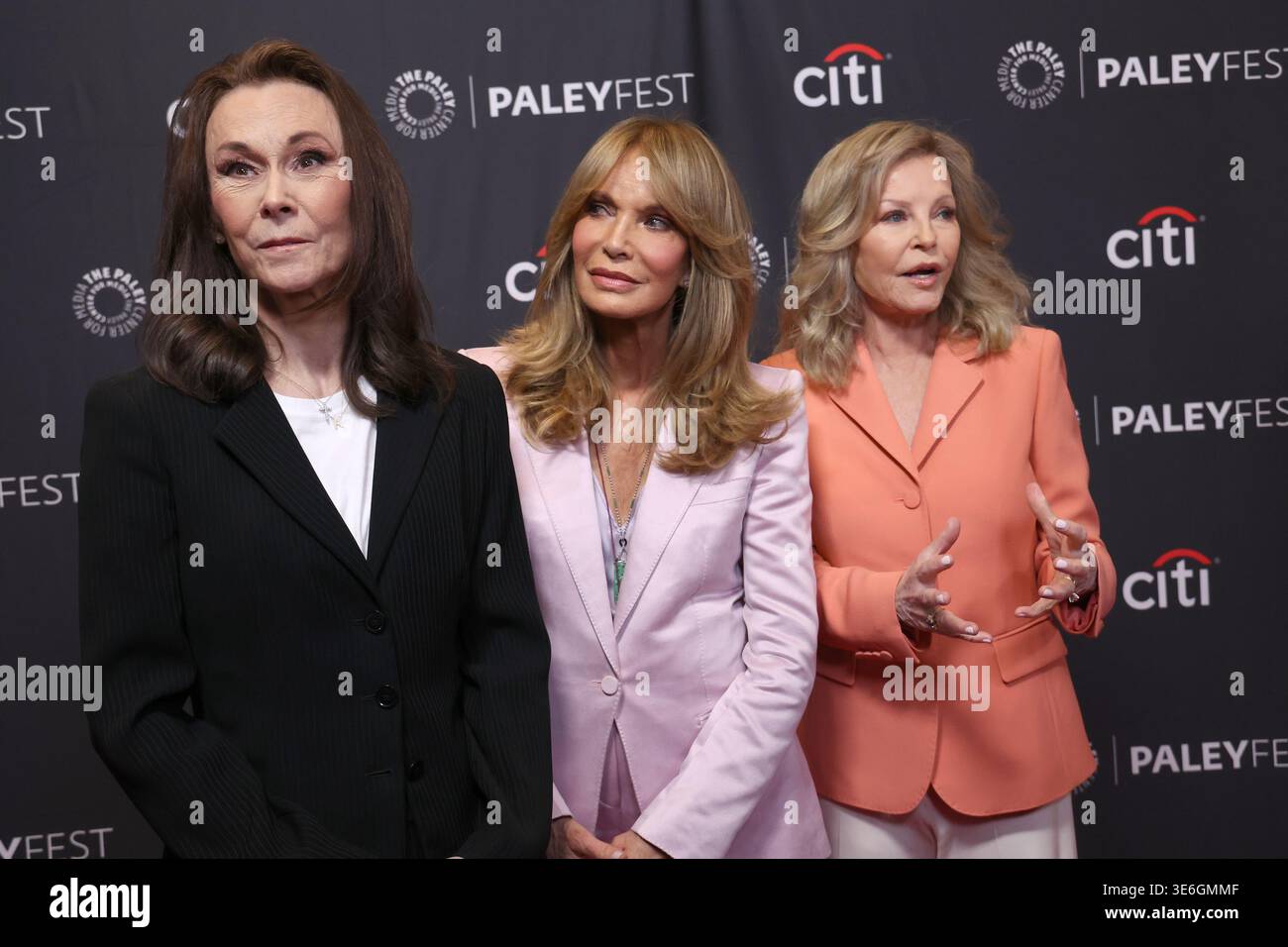 LOS ANGELES, CA - APRIL 6: Kate Jackson, Jaclyn Smith and Cheryl Ladd ...