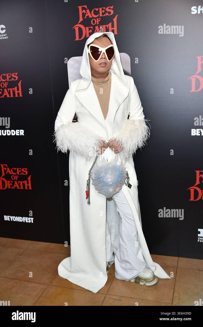 Reinhardt Kenneth arrives at the premiere of "Faces of Death" on Monday ...