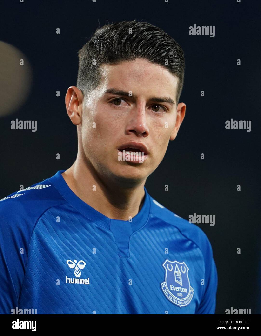 File photo dated 16-04-2021 of James Rodriguez whose club have denied ...