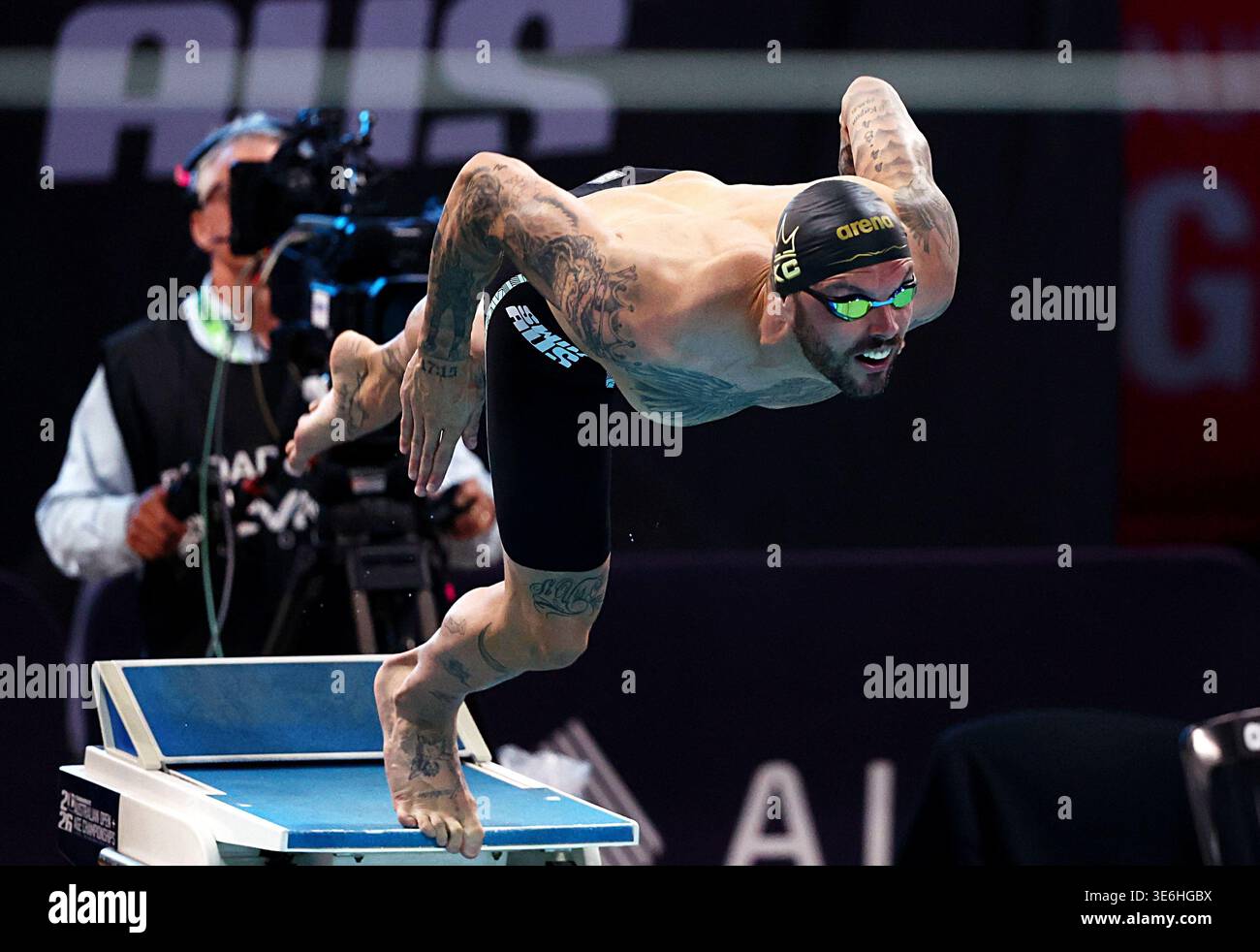 Kyle Chalmers in the Men's 50m Butterfly final during the Australian ...