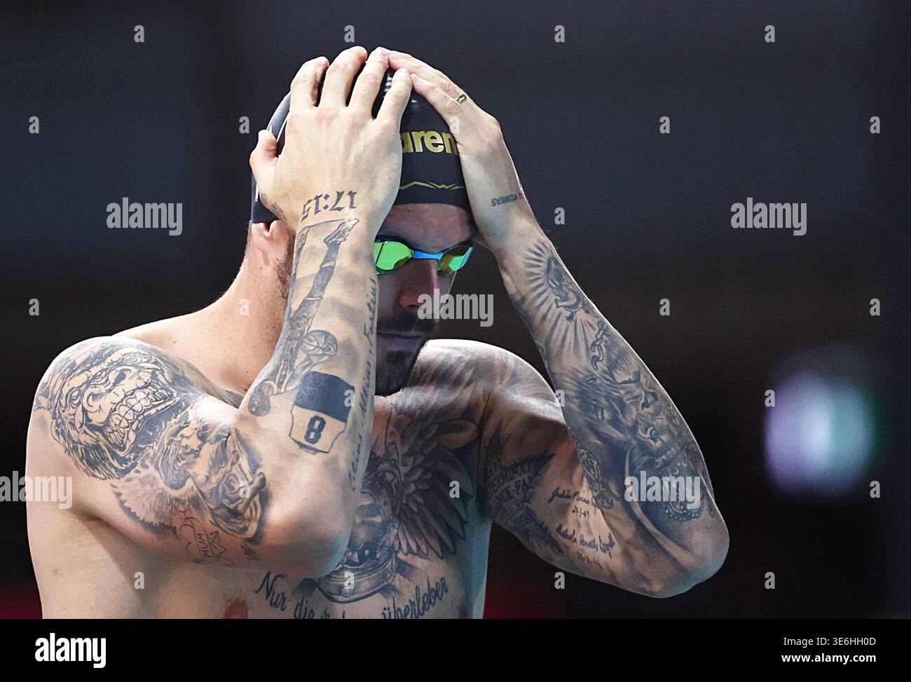 Kyle Chalmers in the Men's 50m Butterfly final during the Australian ...