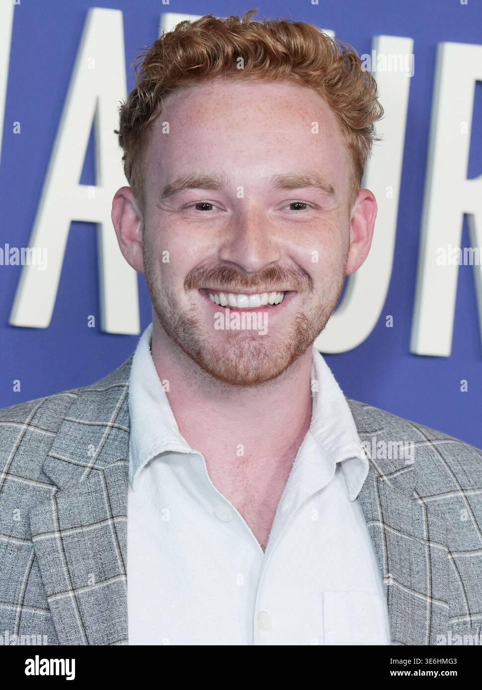 Dalton Smiley arrives at the Peacock’s THE MINIATURE WIFE Los Angeles ...