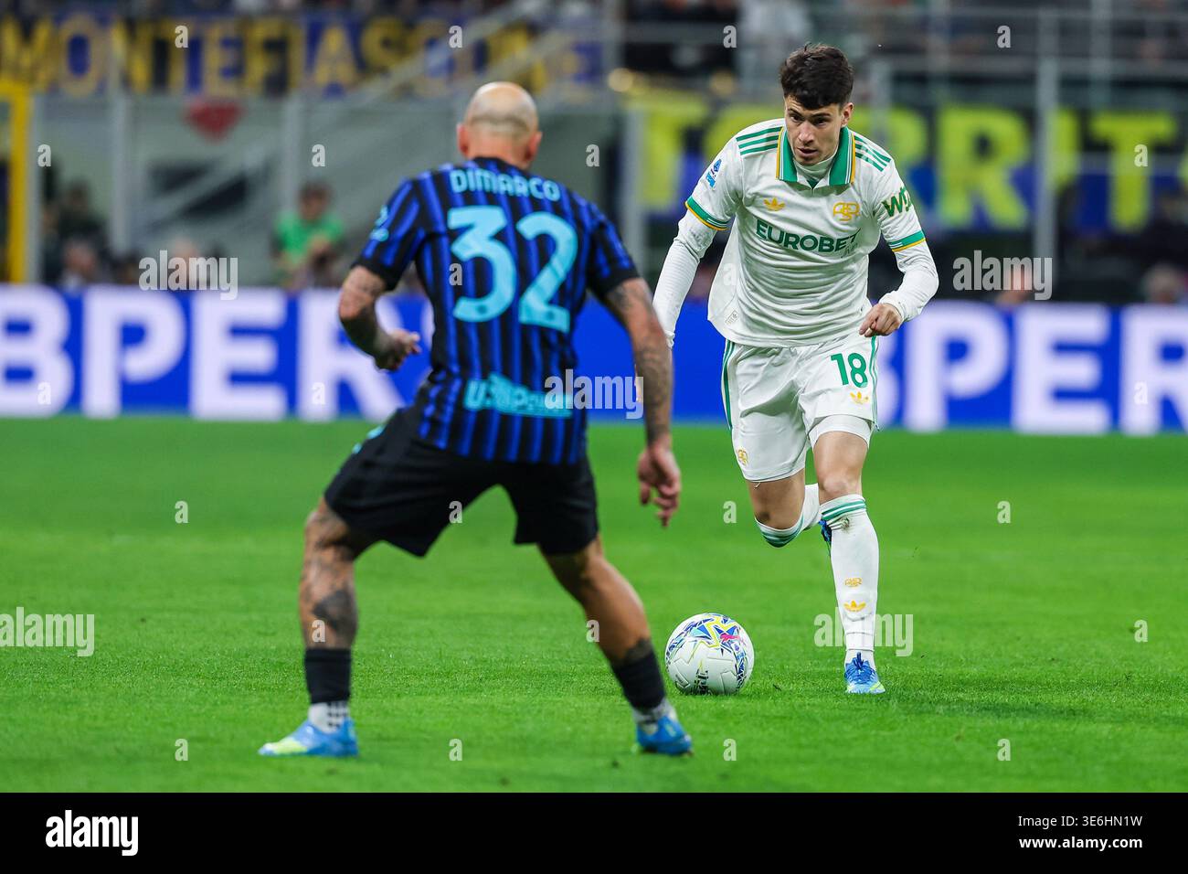 Matias Soule of AS Roma seen in action during Serie A 2025/26 football ...