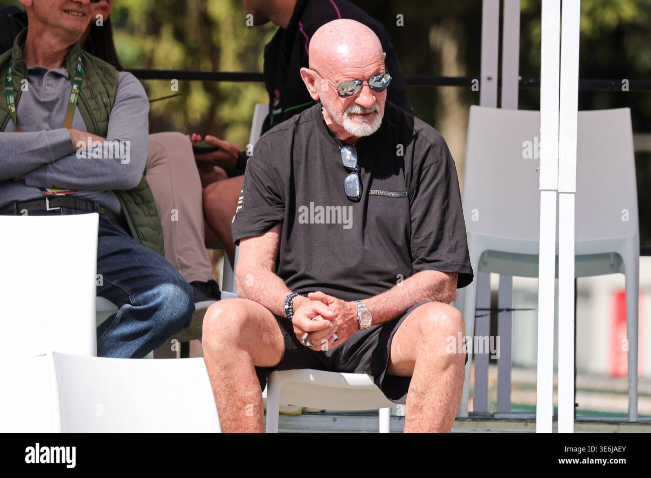 Gipo Arbino tennis coach during ATP Challenger Monza, International ...