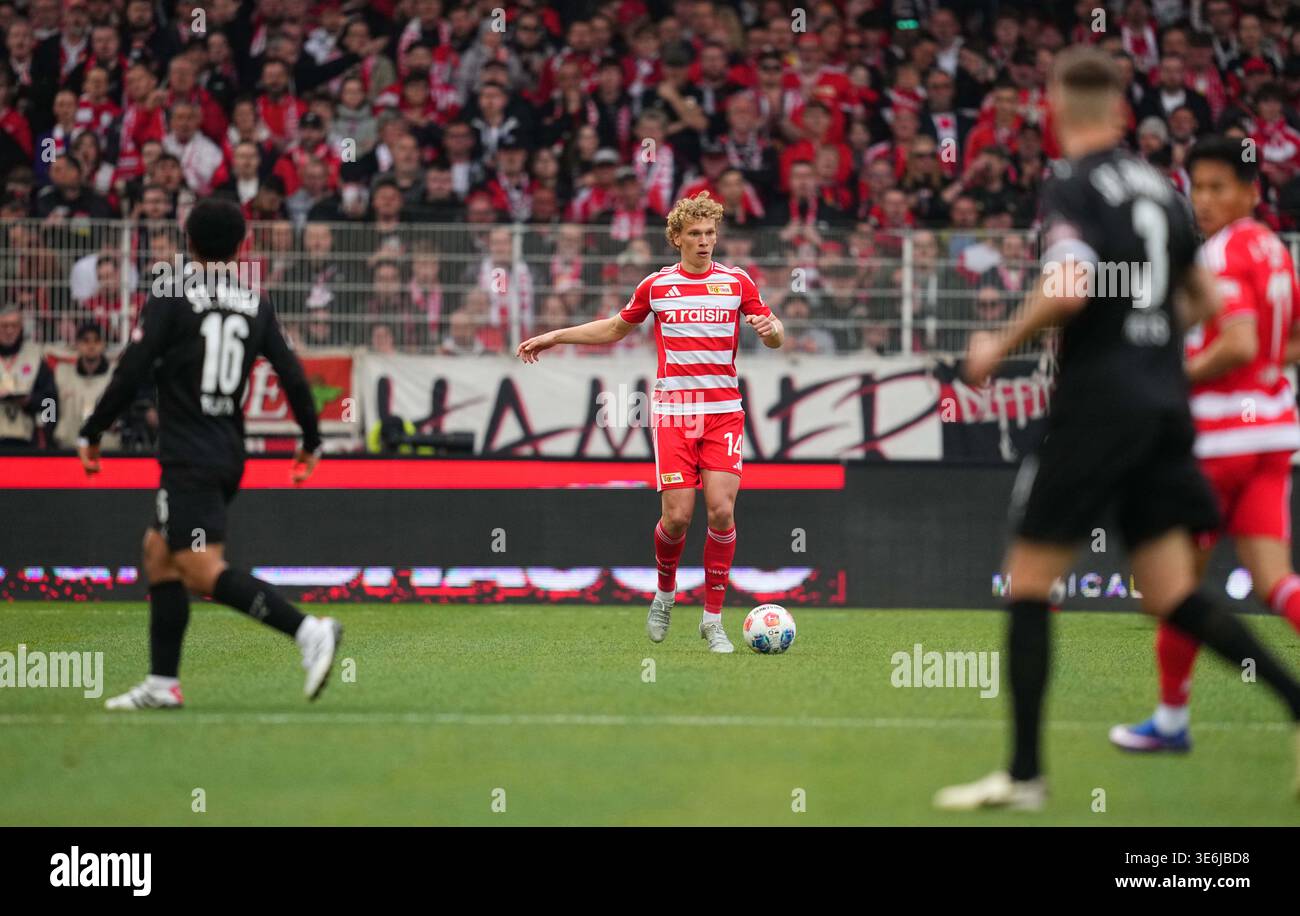 April 7, 2026, Berlin, Aarhus, Germany: LEOPOLD QUERFELD from FC Union ...