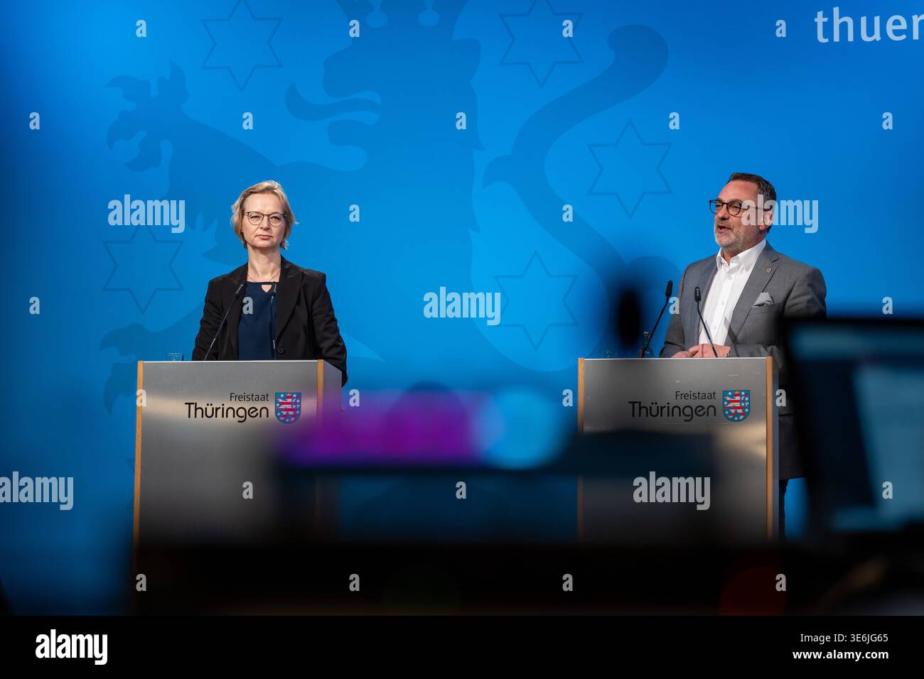 REGIERUNGSMEDIENKONFERENZ DER THÜRINGER LANDESREGIERUNG 07/04/2026 ...
