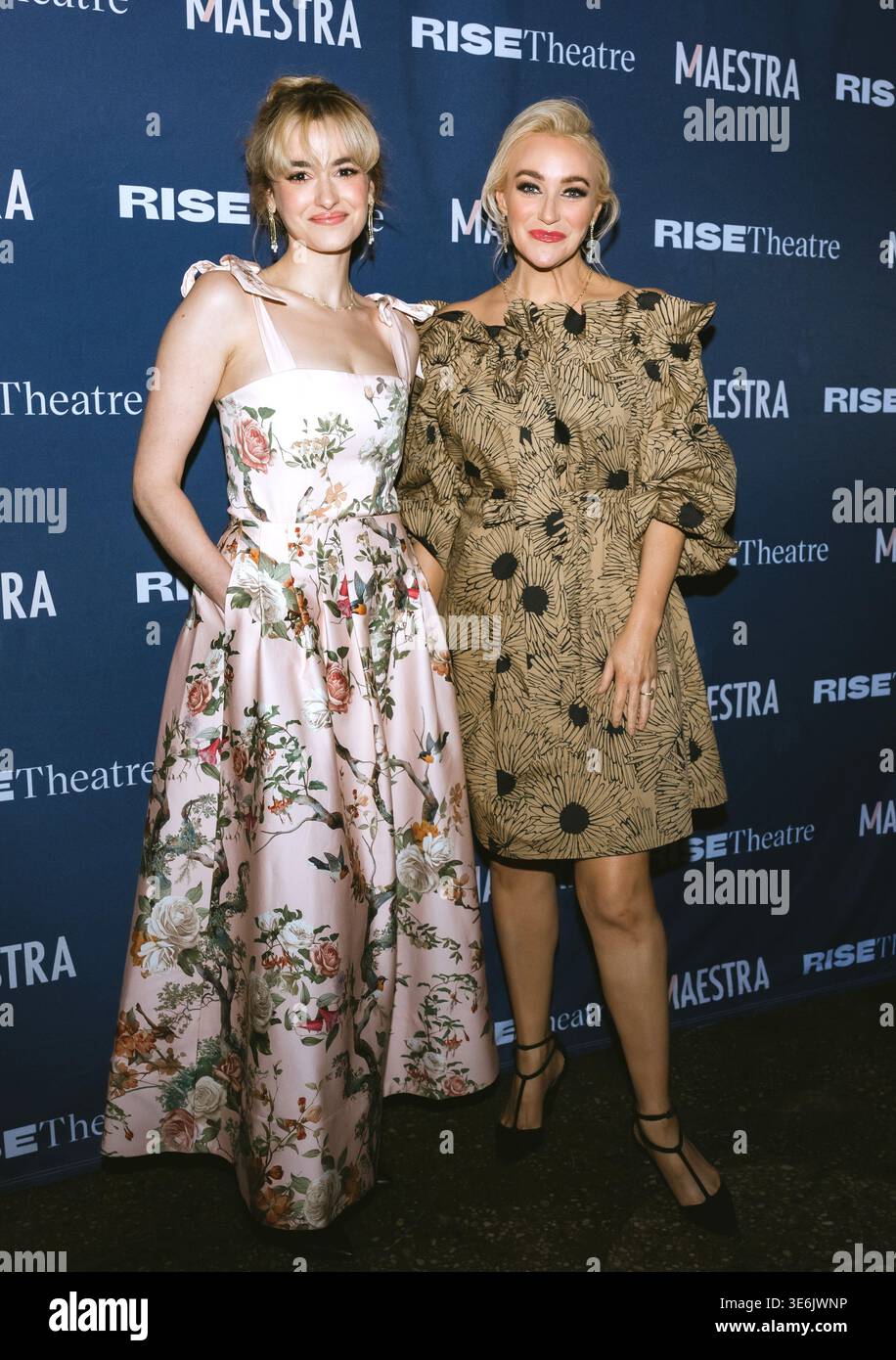 April 6, 2026, New York, Ny, United States: Hannah Cruz and Betsy Wolfe ...