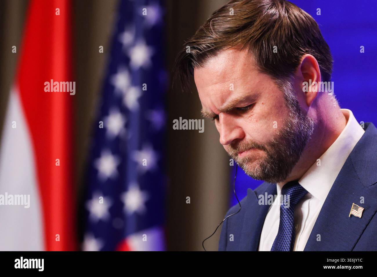 April 7, 2026, Budapest, Hungary: U.S. Vice President JD Vance and ...