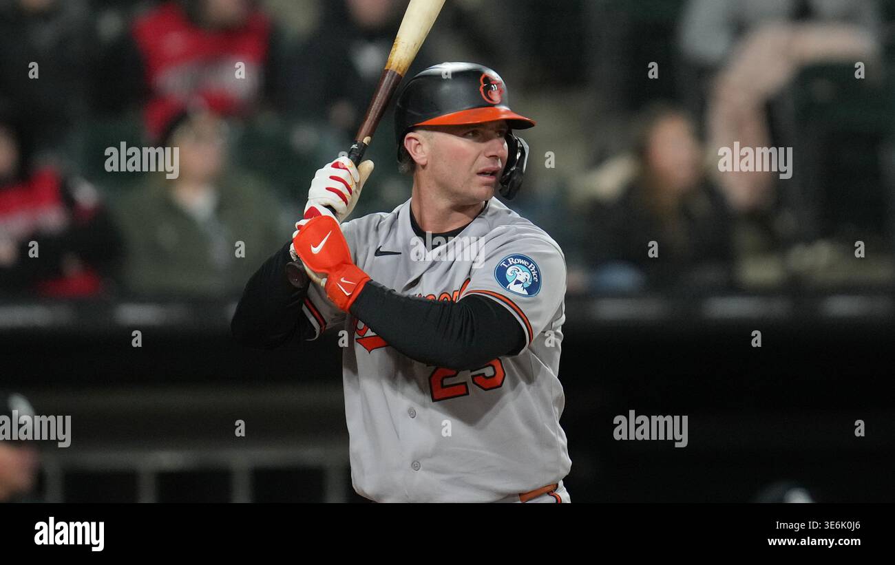 Baltimore Orioles' Pete Alonso (25) plays a baseball game against the ...
