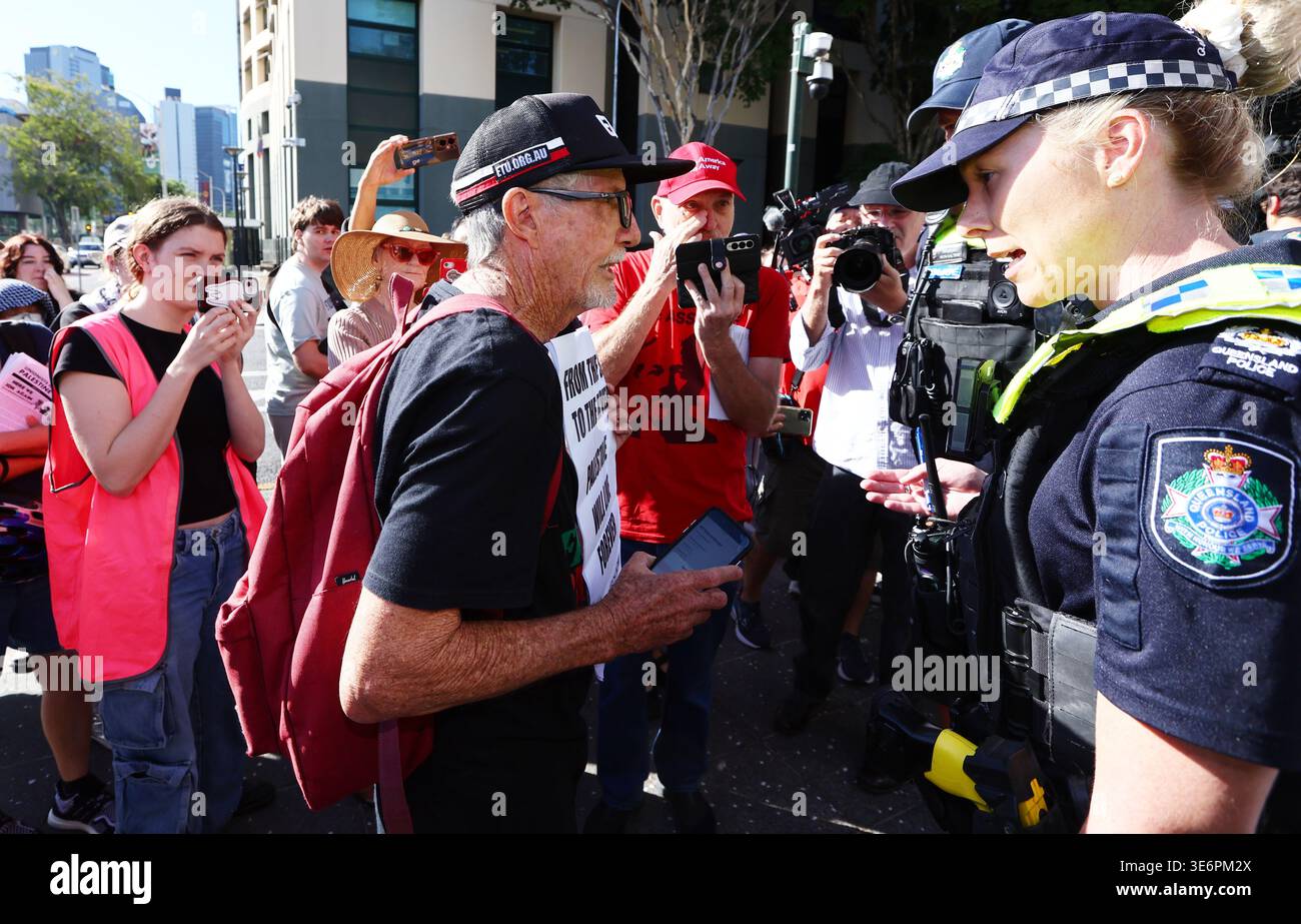 Mark Gillespie is questioned by police after showing support for Liam ...