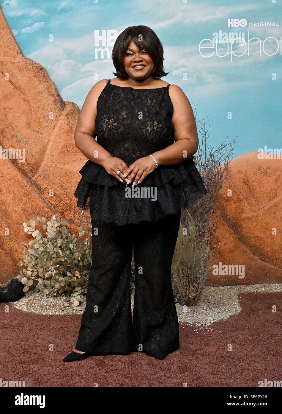 Da'Vine Joy Randolph arriving to the season 3 “Euphoria” Los Angeles ...