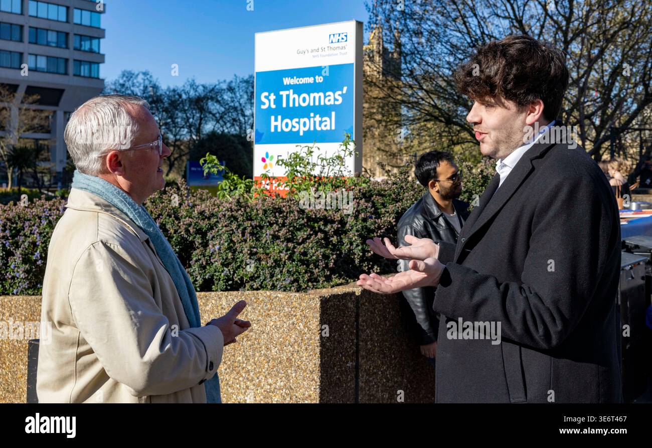 London, UK 7th April 2026 Dr Jack Fletcher, Chair of BMA’s resident ...