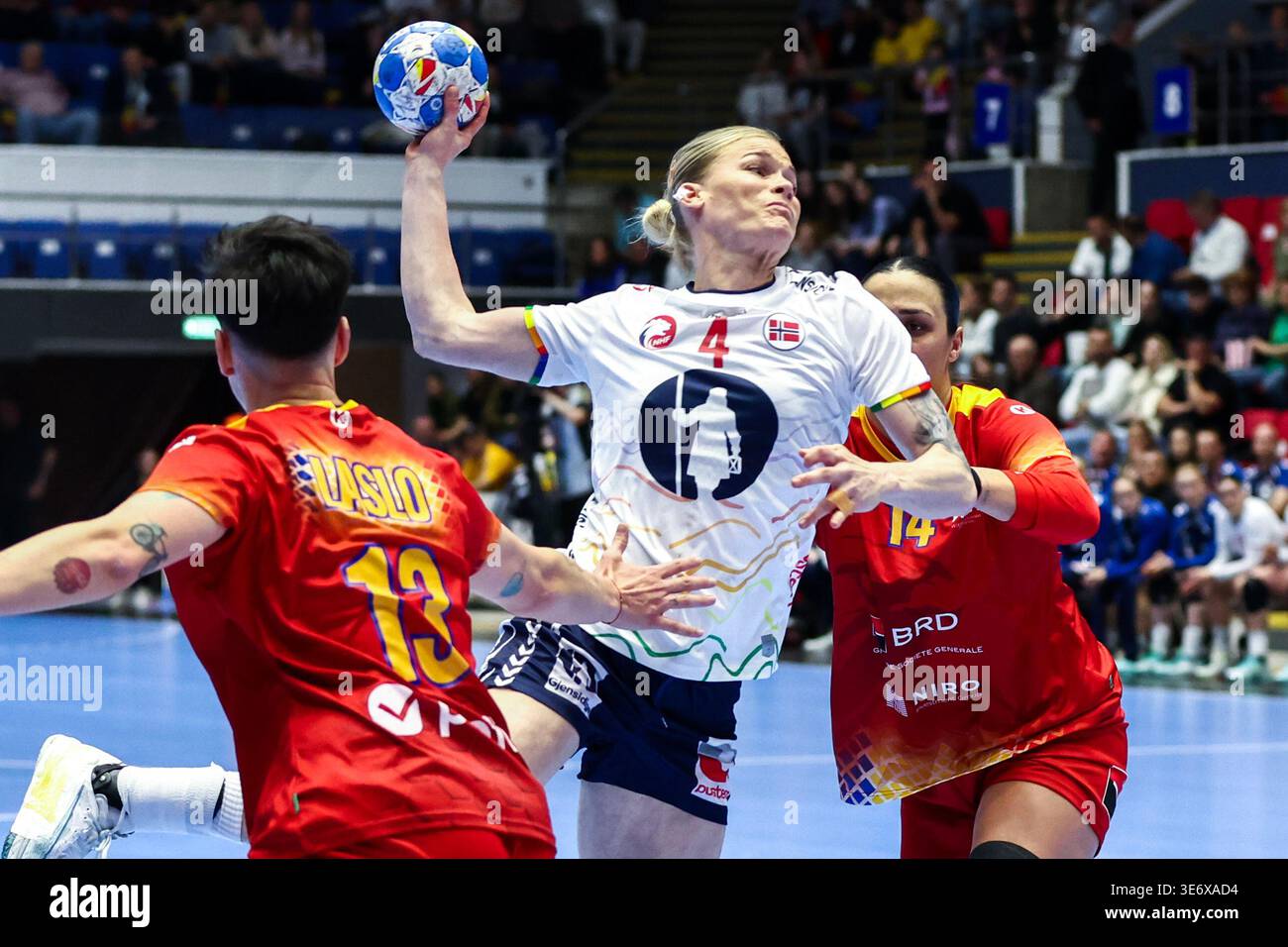 Bucharest, Romania 20260408. Norway's Malin Larsen Aune before the ...