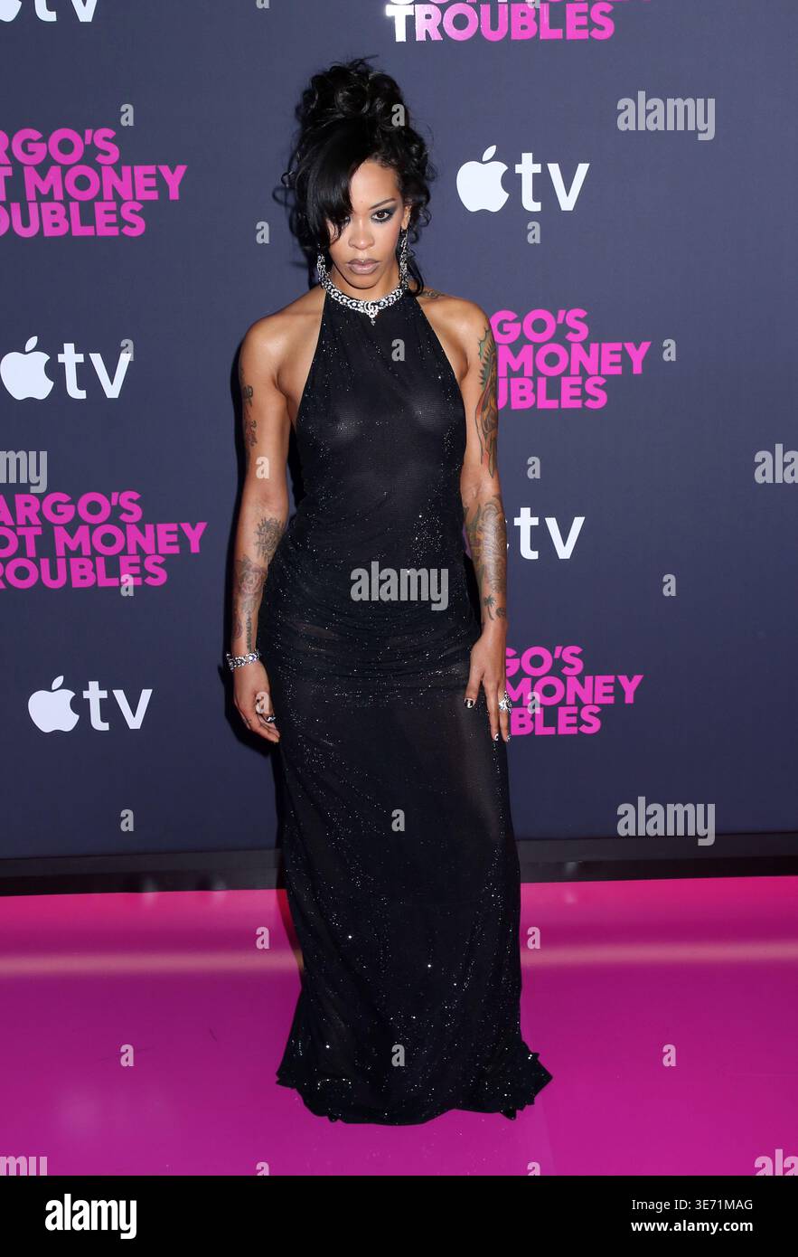 Rico Nasty attending Apple's 'Margo's Got Money Troubles' New York ...