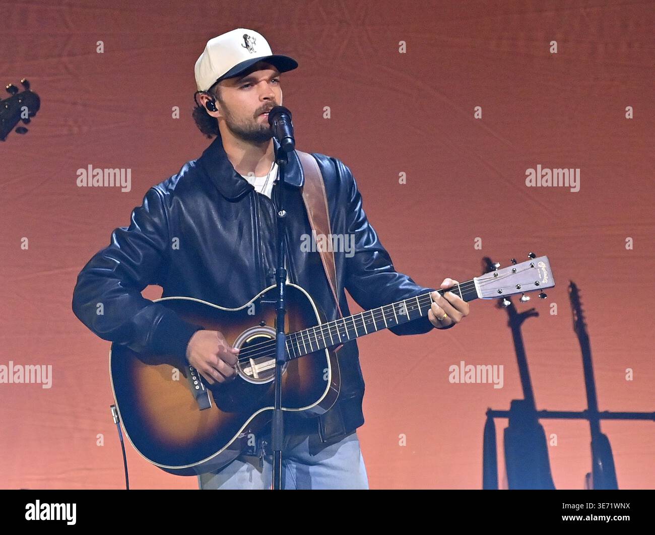Conner Smith onstage at the 5th Annual BRELAND & Friends concert ...