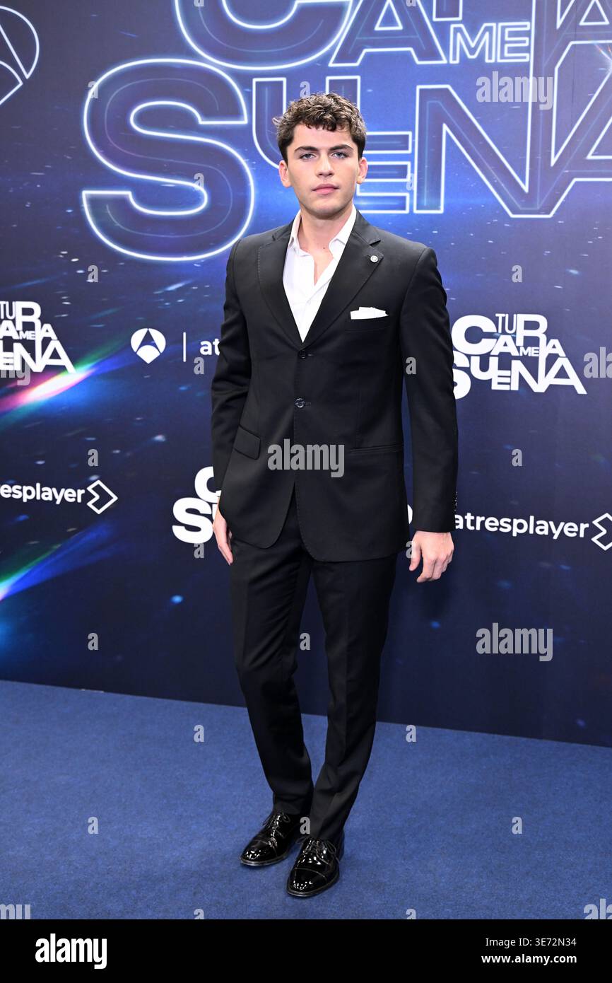The artist Martín Savi poses during the presentation of the new edition ...