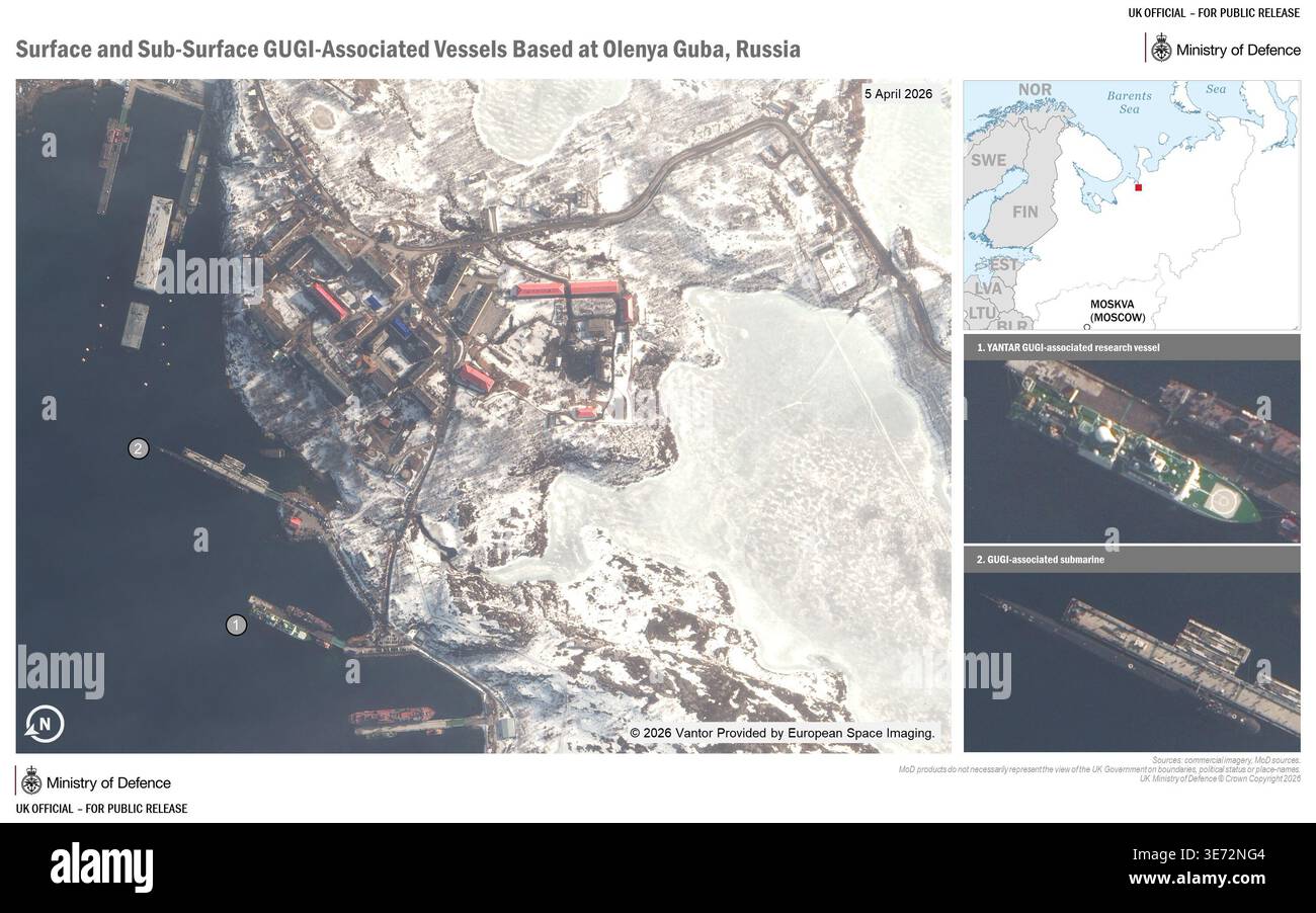 Handout Composite Image Issued By The Ministry Of Defence Showing Of