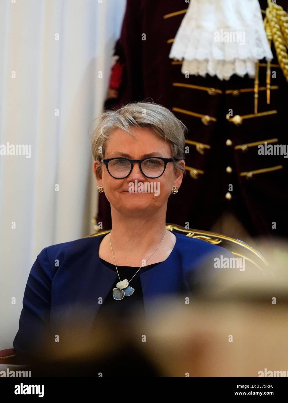Foreign Secretary Yvette Cooper at the Lady Mayor of the City of London ...