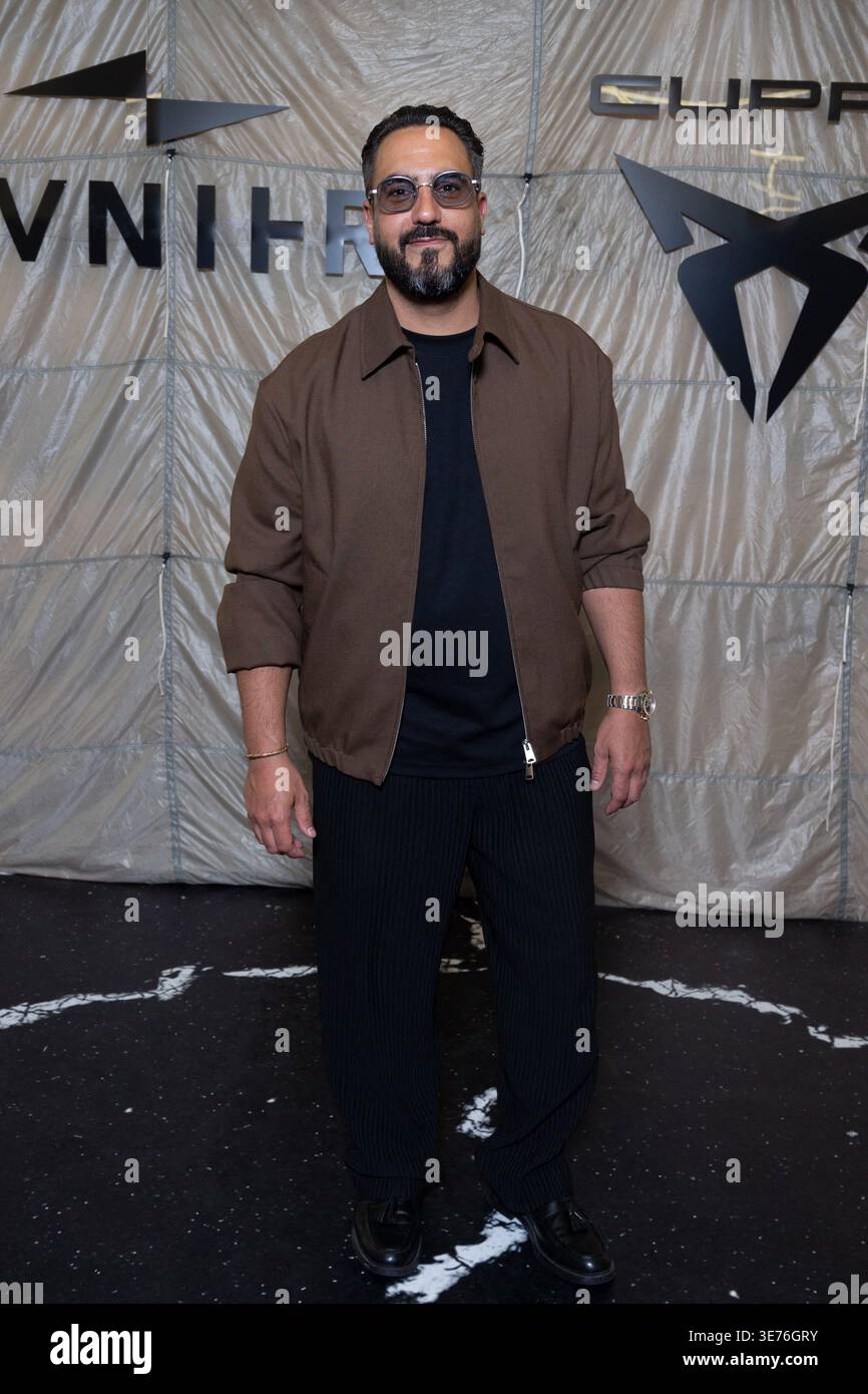 Jeffrey Cagnes attends 'Cupra Raval x Avnier' Launch Event' on April 09 ...
