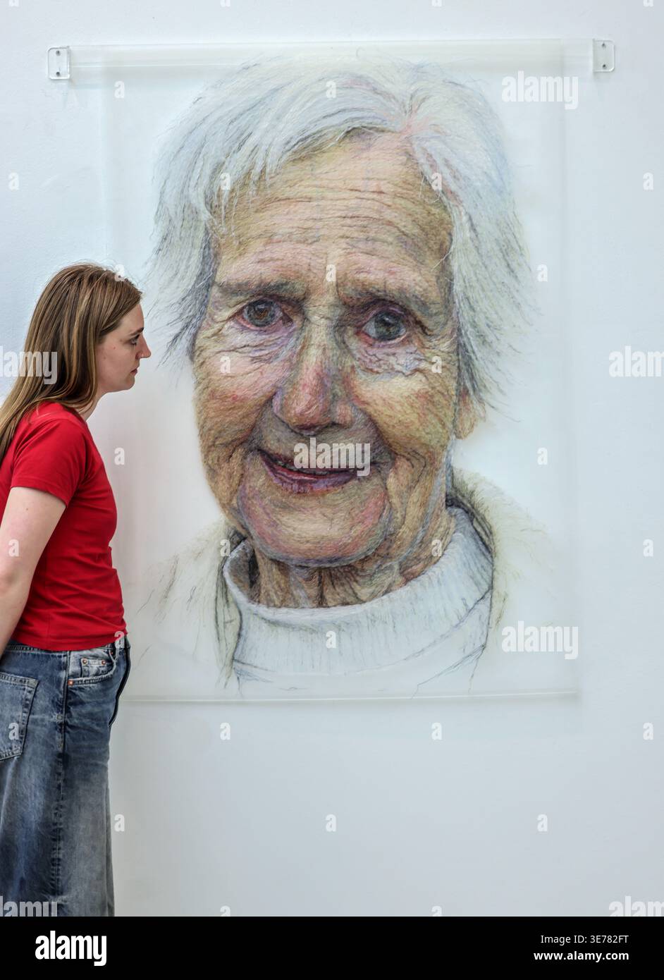 Saatchi Gallery London, 10 April 2026 JennI Dutton, Then a moment later ...