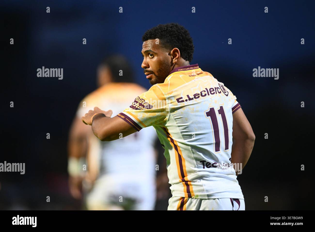 Matthys Gratien of Soyaux Charentes during the Pro D2 match between Dax ...