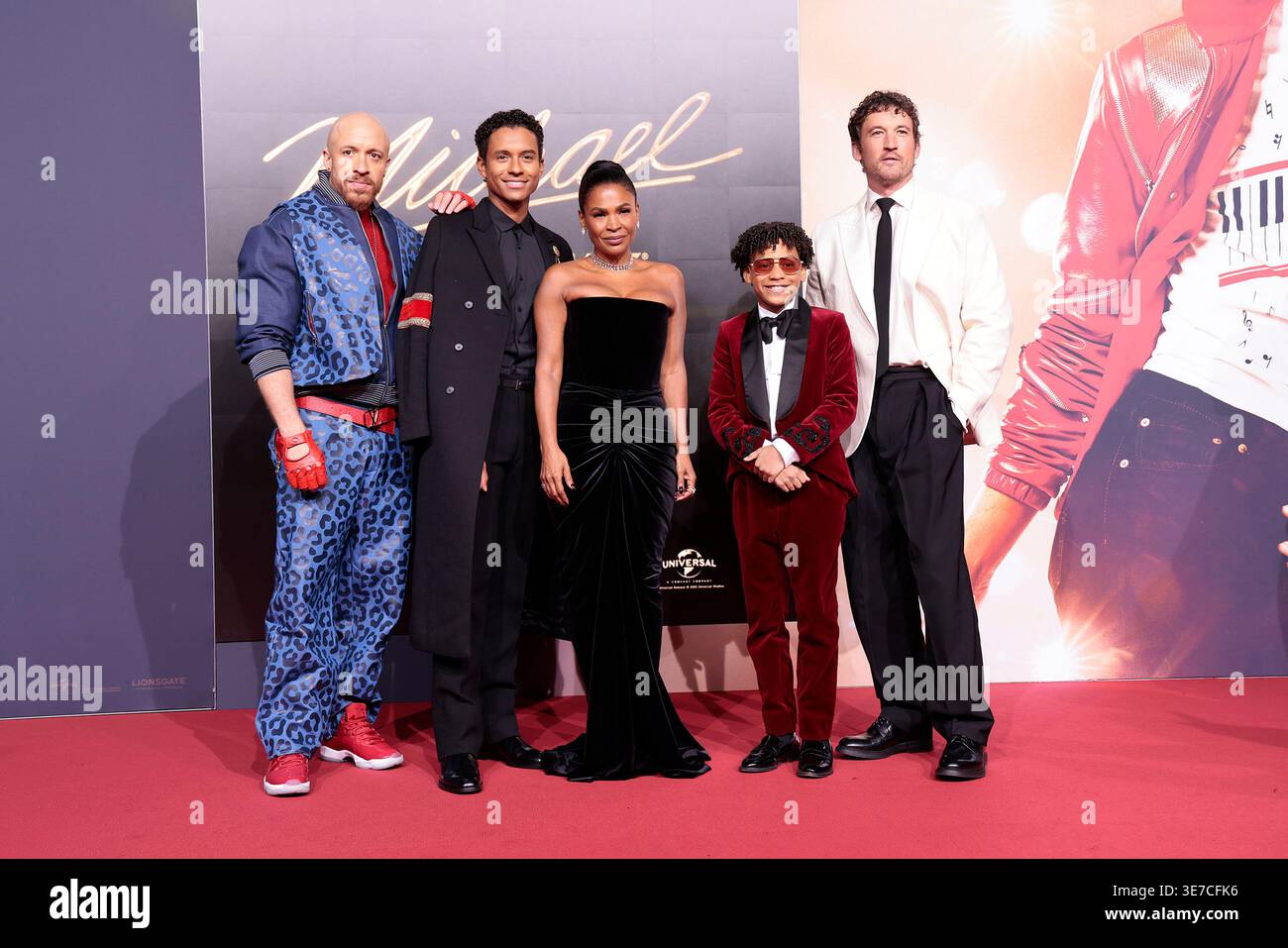 KeiLyn Durrel Jones, Jaafar Jackson, Nia Long, Juliano Krue Valdi and ...