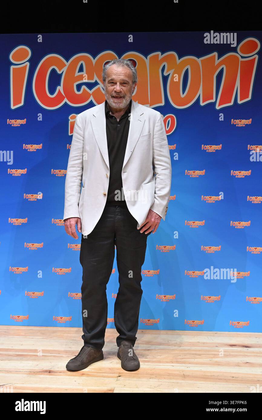 Claudio Amendola during I Cesaroni il ritorno photocall. Rome (Italy ...