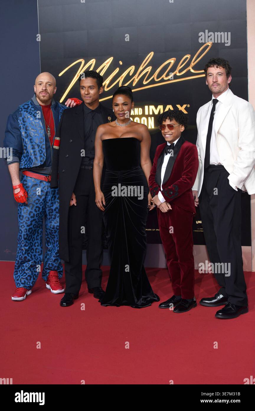 KeiLyn Durrel Jones, Jaafar Jackson, Nia Long, Juliano Krue Valdi and ...