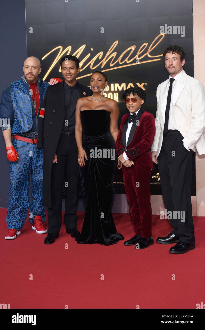 KeiLyn Durrel Jones, Jaafar Jackson, Nia Long, Juliano Krue Valdi and ...