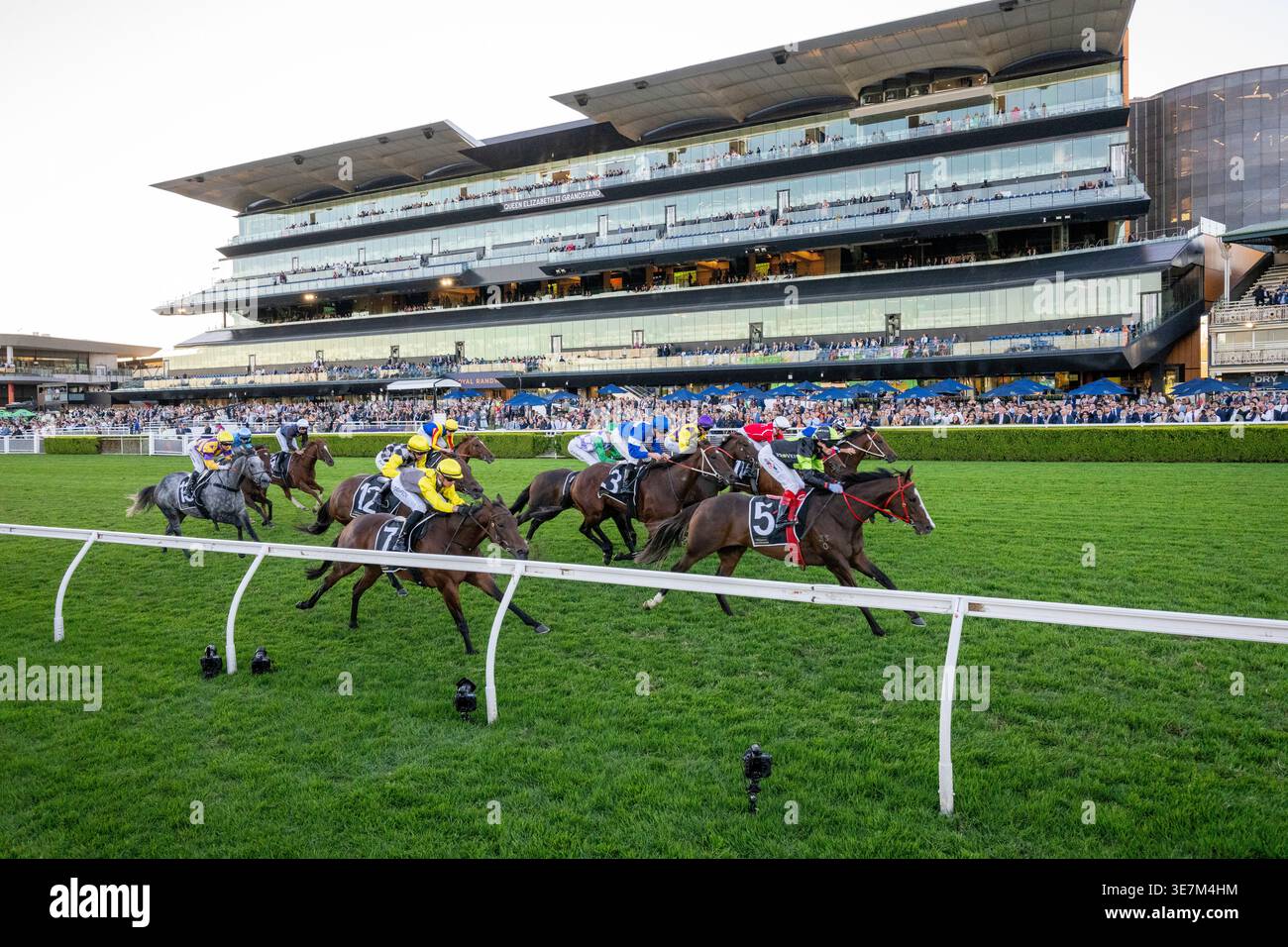 DS1 0034 Sydney Australia11,April 2026 IN FLIGHT wins the Group 3 ...