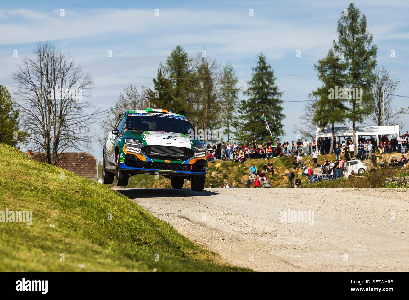 52 Craig RAHILL, Conor SMITH, Ford Fiesta Rally3, action during the ...