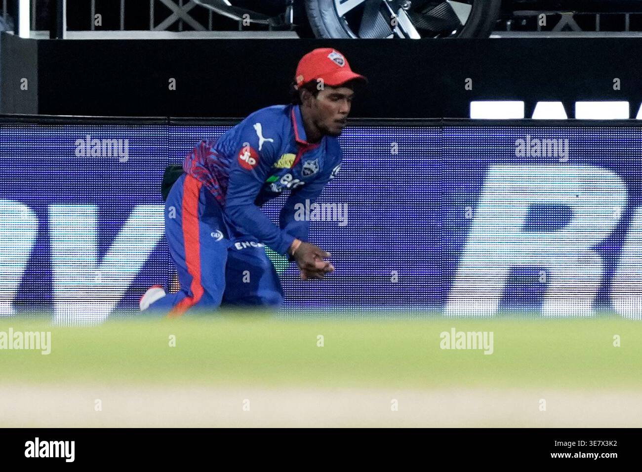 Delhi Capitals' Pathum Nissanka drops the catch of Chennai Super Kings ...