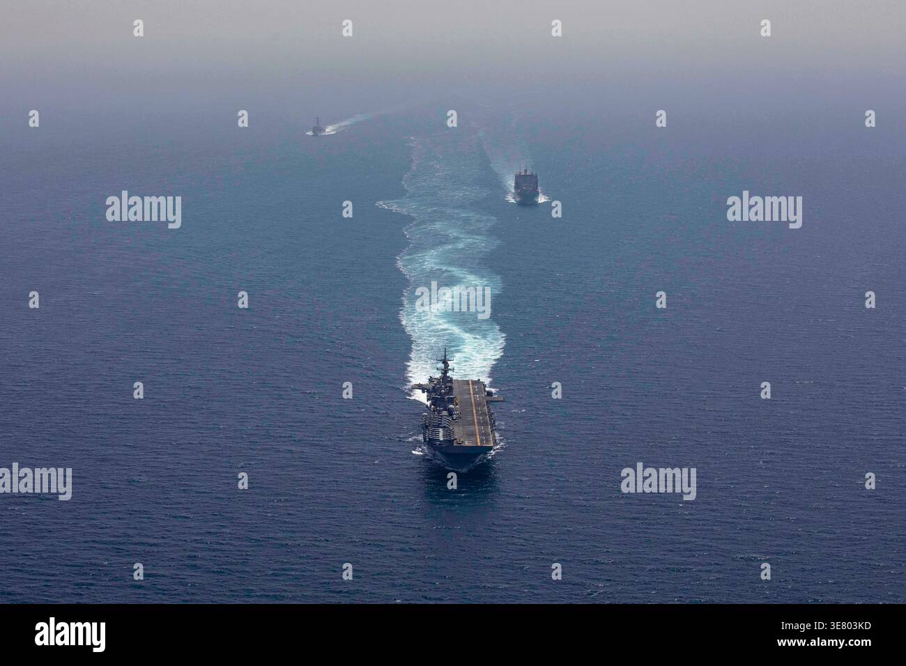 An oil tanker transits the strategic Strait of Hormuz, the world's most ...