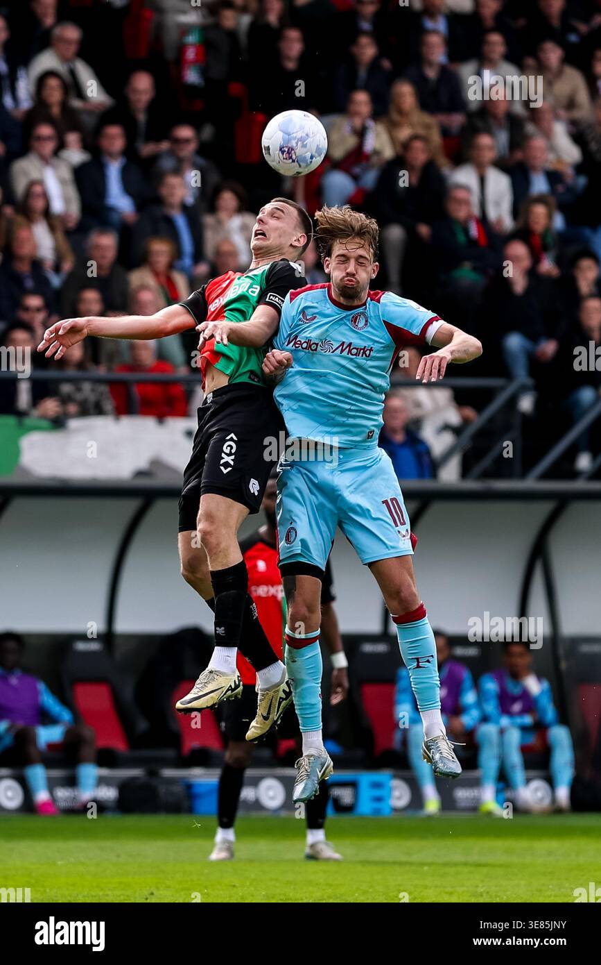 NIJMEGEN , 12-04-2026 , stadium De Goffert , season 2025 / 2026 , Dutch ...