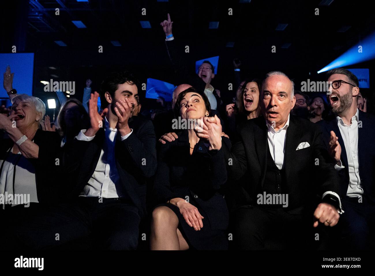 Drummondville, Canada. 12th Apr, 2026. CAQ leader and premier-elect ...