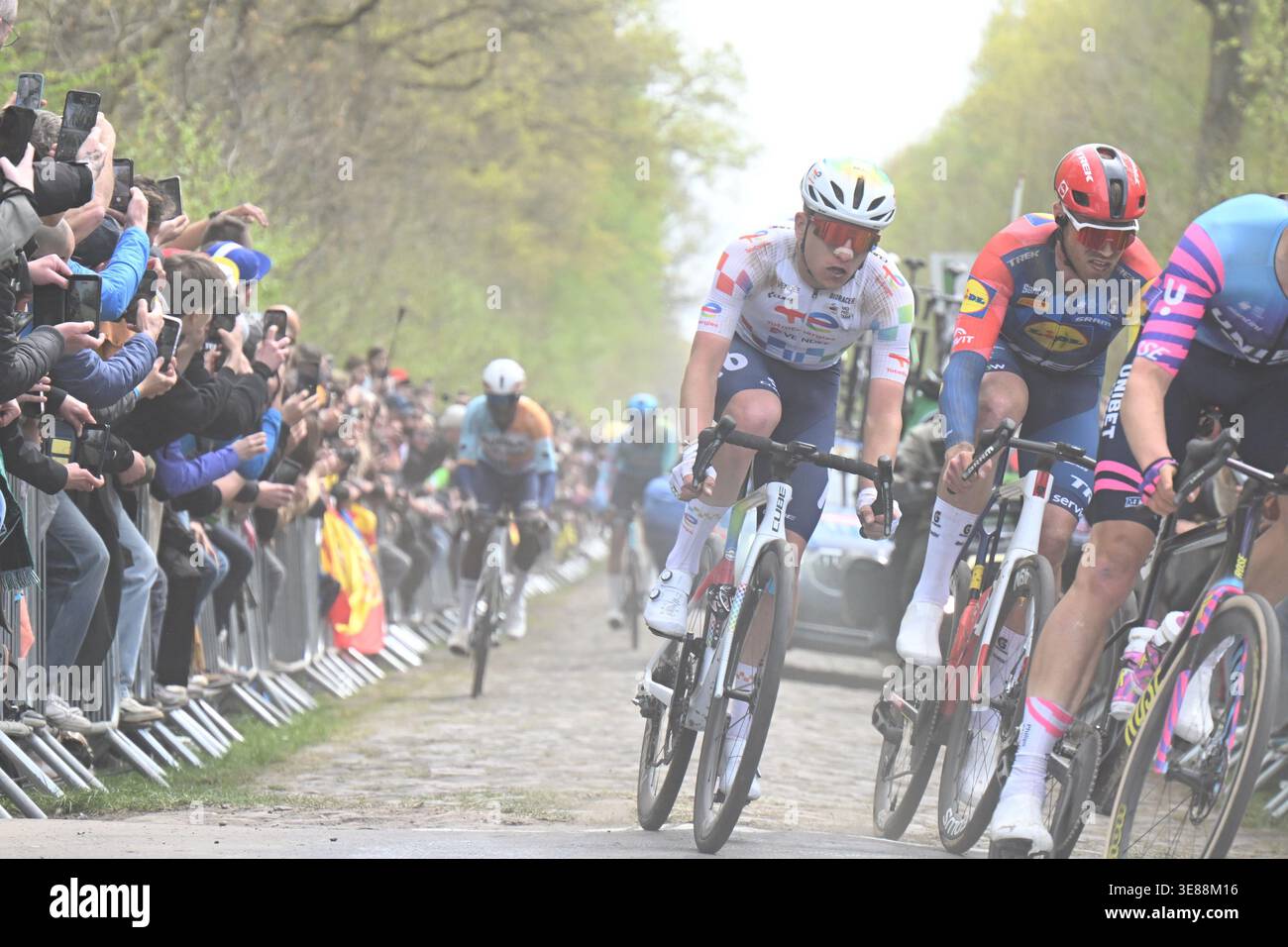 12-04-2026 Paris - Roubaix; 2026, Totalenergies; Arenberg Stock Photo ...