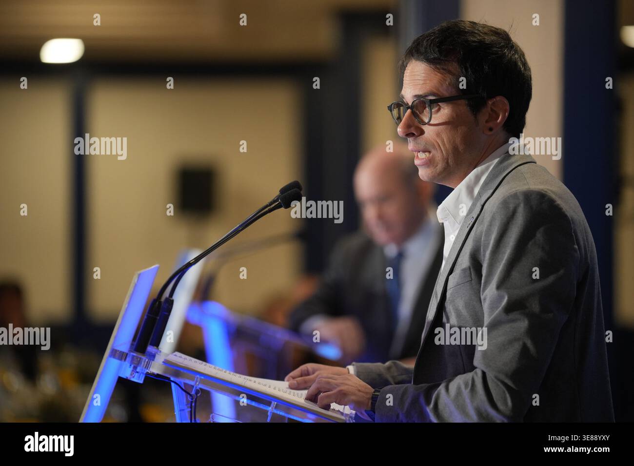 EH Bildu spokesperson in the Basque Parliament, Pello Otxandiano ...