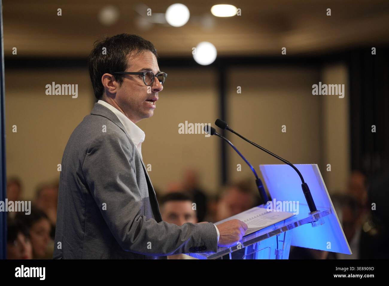 EH Bildu spokesperson in the Basque Parliament, Pello Otxandiano ...