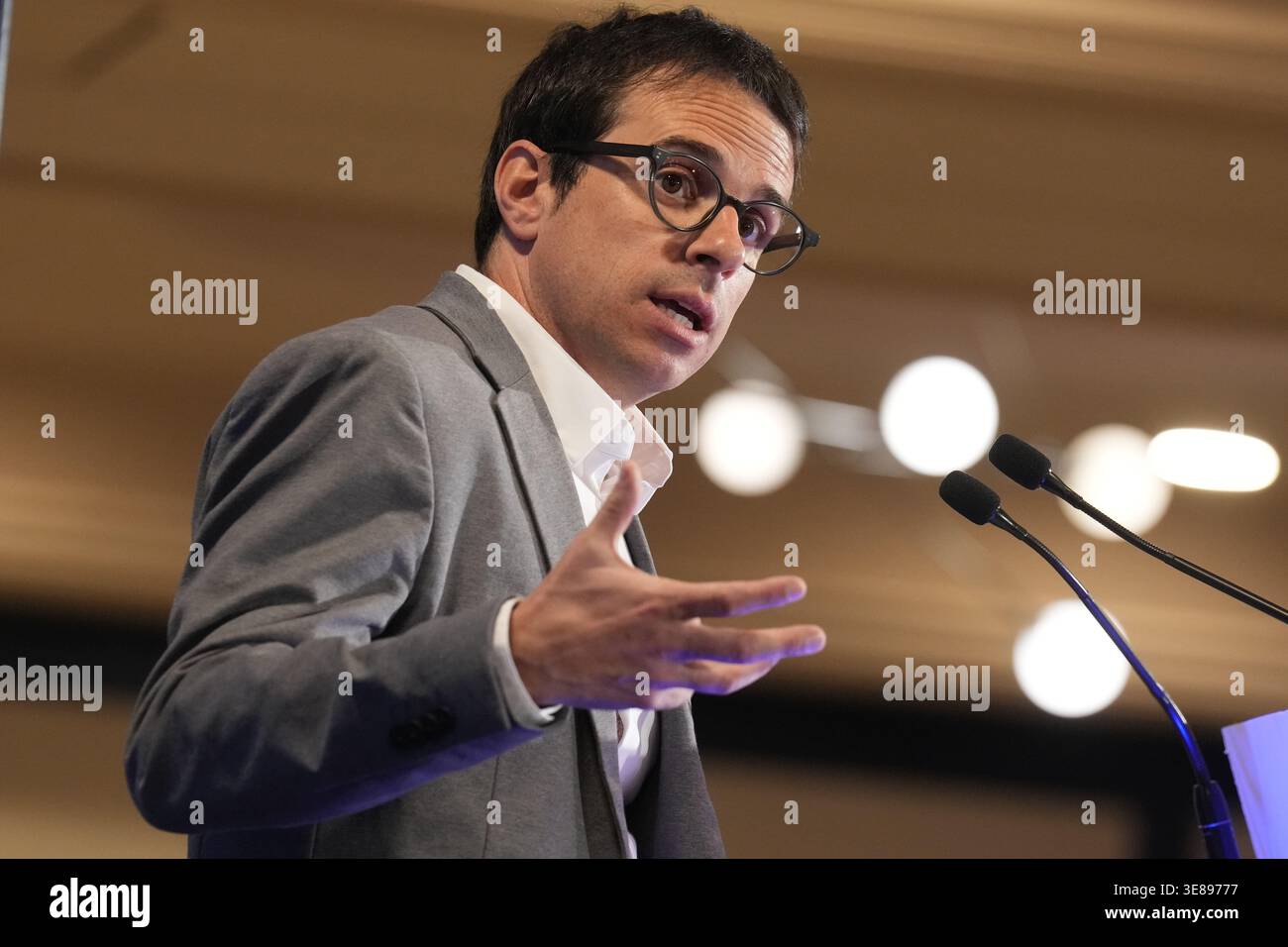 EH Bildu spokesperson in the Basque Parliament, Pello Otxandiano ...