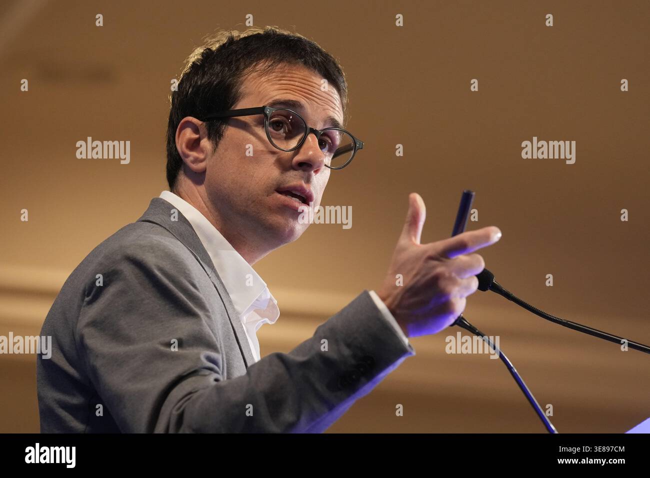 EH Bildu spokesperson in the Basque Parliament, Pello Otxandiano ...